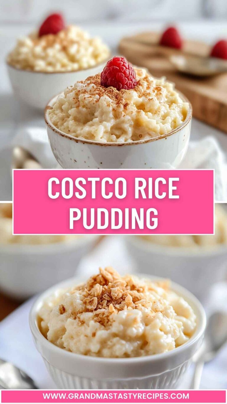 Costco Rice Pudding - Grandma's Tasty Recipes