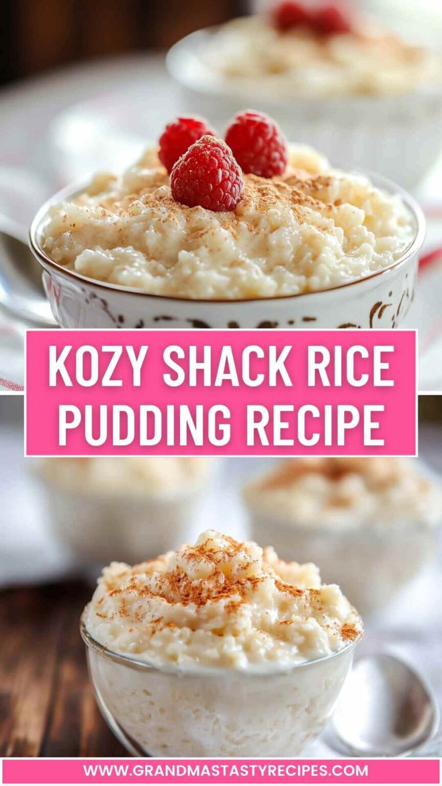 Kozy Shack Rice Pudding Recipe - Grandma's Tasty Recipes