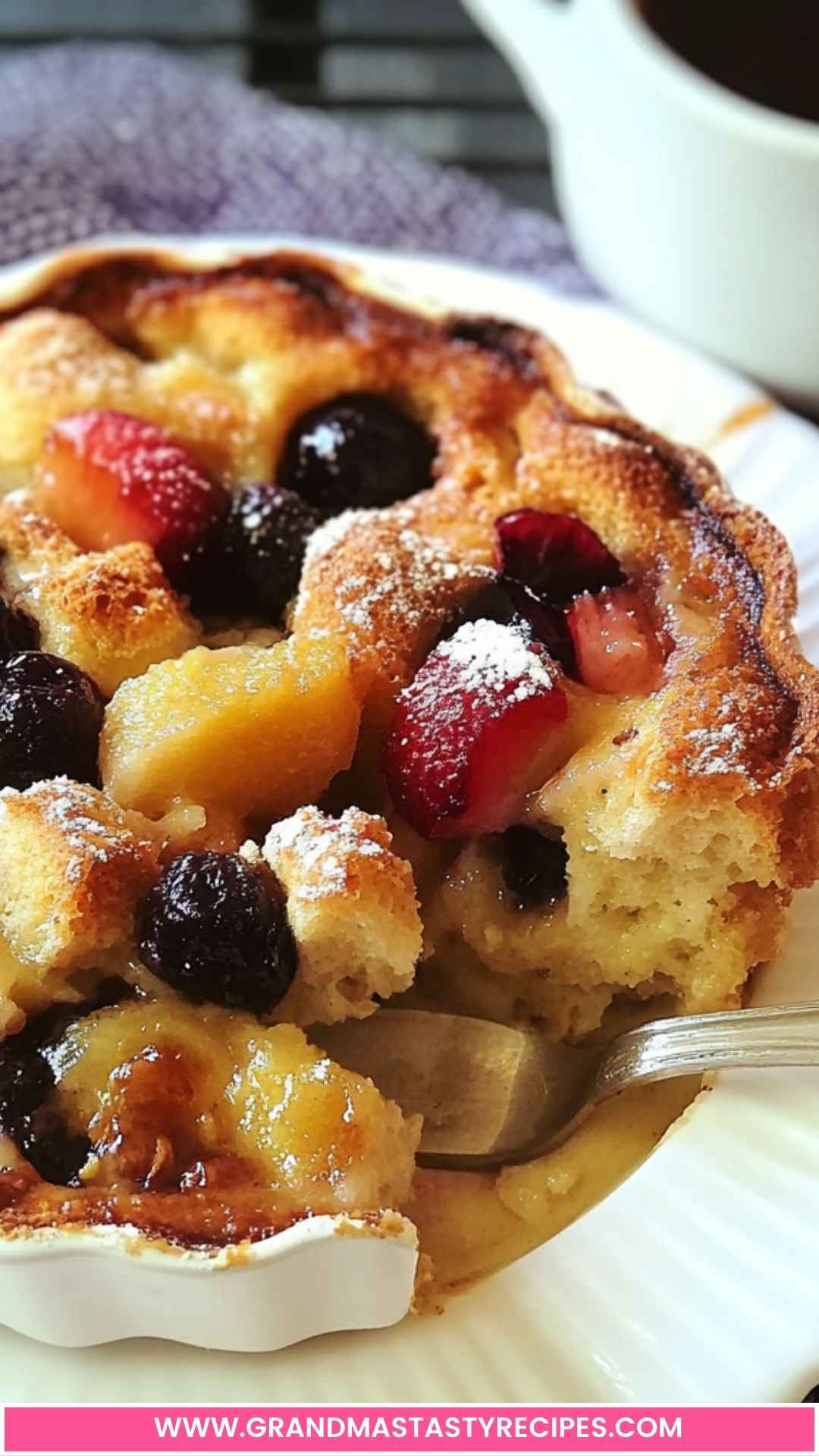 Bread Pudding With Fruit Recipe - Grandma's Tasty Recipes