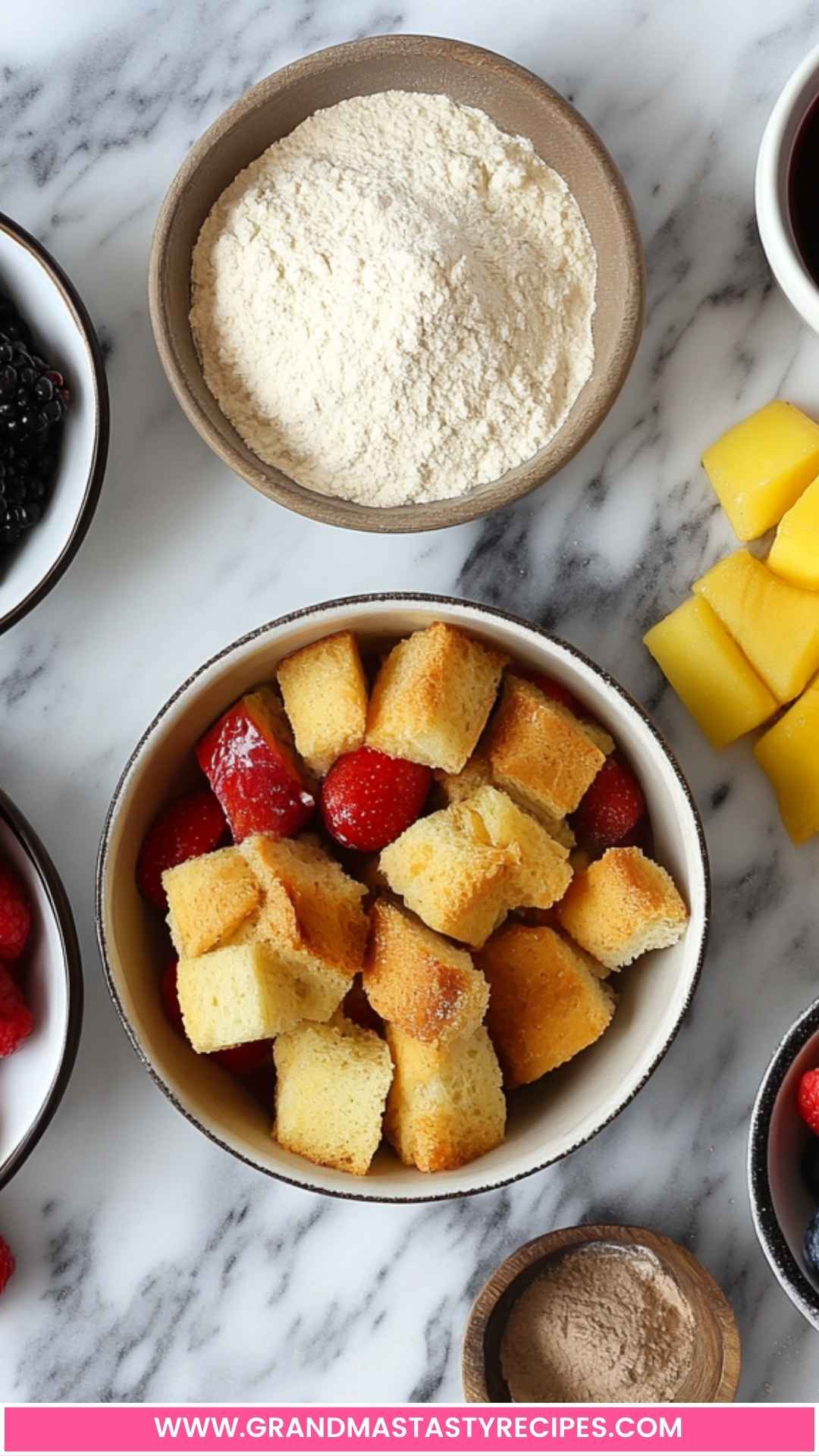 Bread Pudding With Fruit Recipe - Grandma's Tasty Recipes