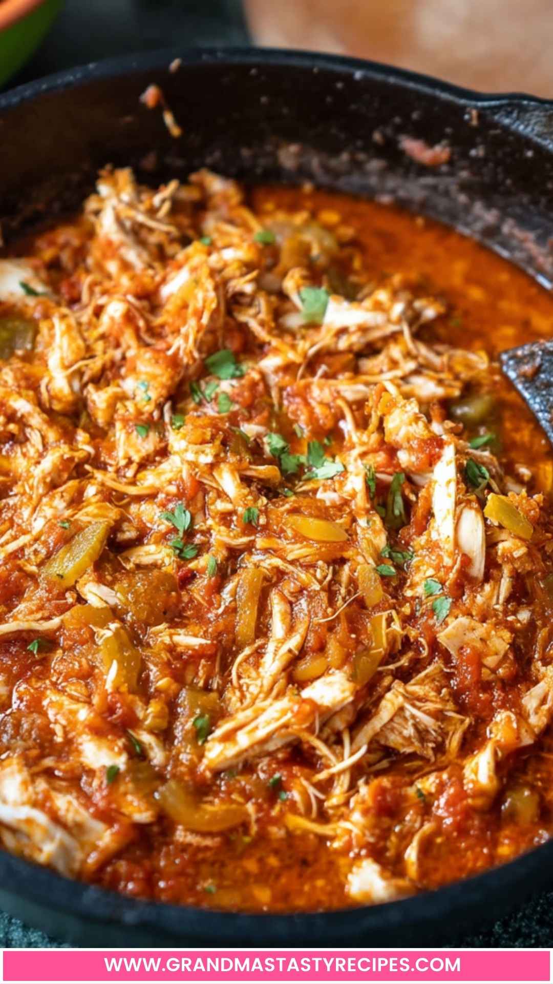 Authentic Mexican Shredded Chicken Recipe - Grandma's Tasty Recipes
