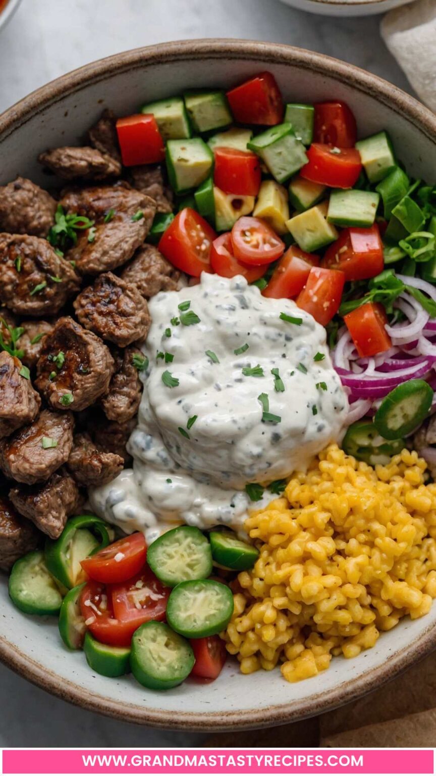 Gyro Bowls - Grandma's Tasty Recipes