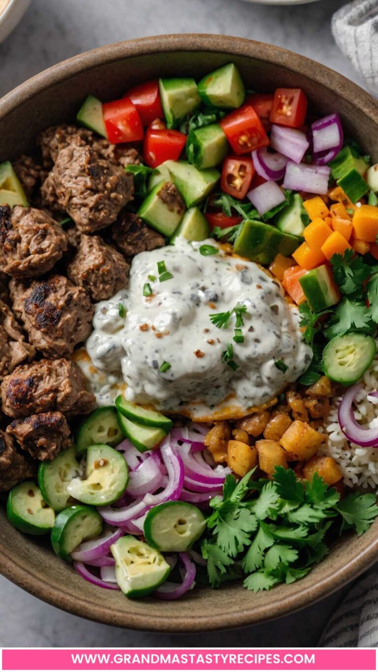 Gyro Bowls - Grandma's Tasty Recipes