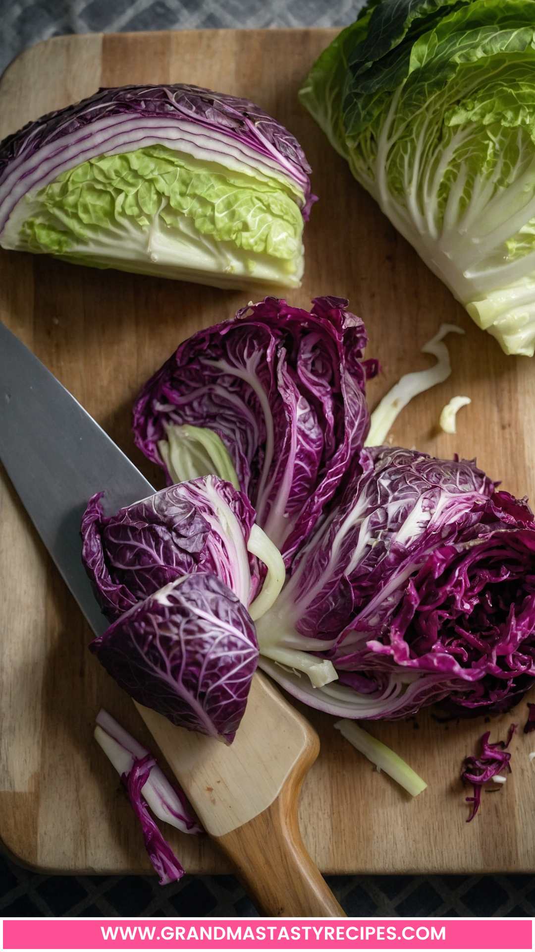 How To Shred Cabbage - Grandma's Tasty Recipes