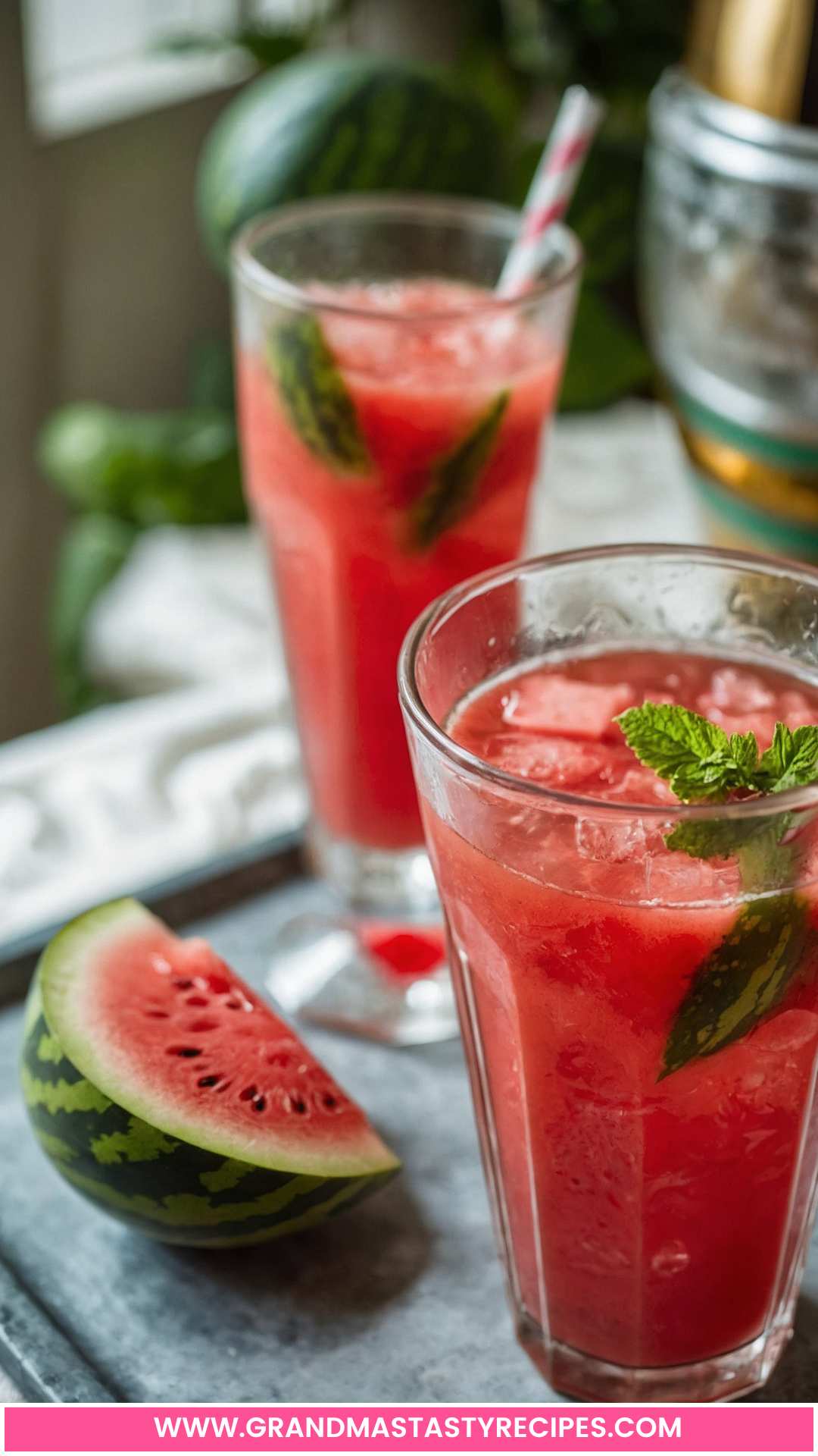 Watermelon Water Recipe - Grandma's Tasty Recipes