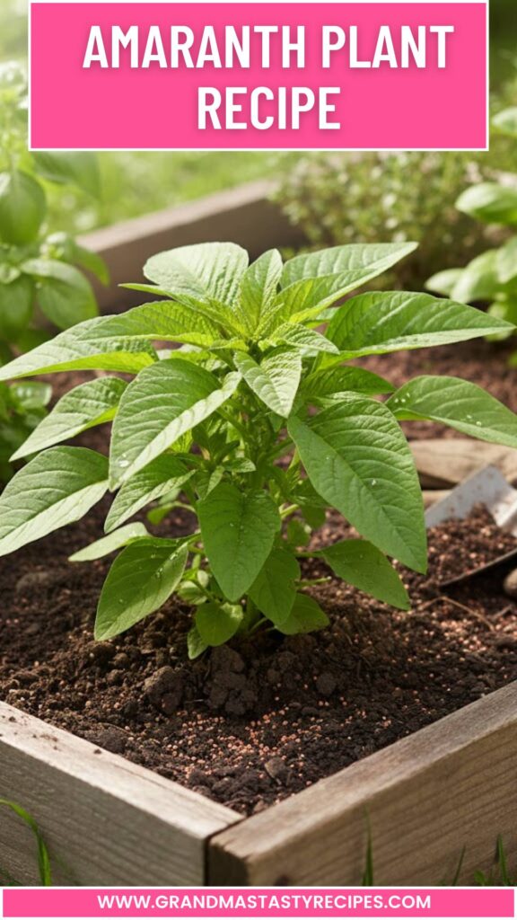 Amaranth Plant Recipe - Grandma's Tasty Recipes